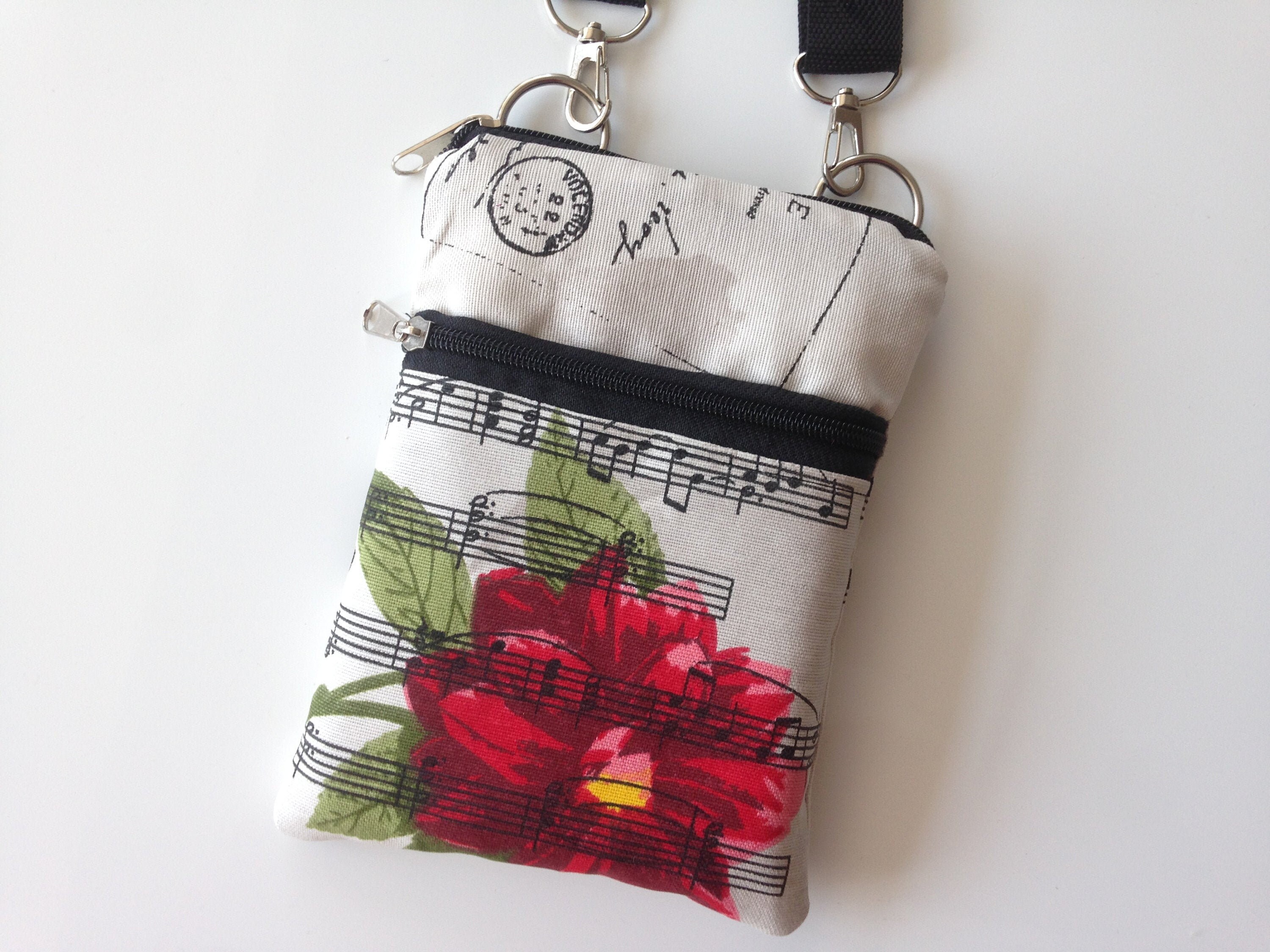 Floral Small Travel Bag Smartphone Sling Purse Iphone 11 Pro | Etsy