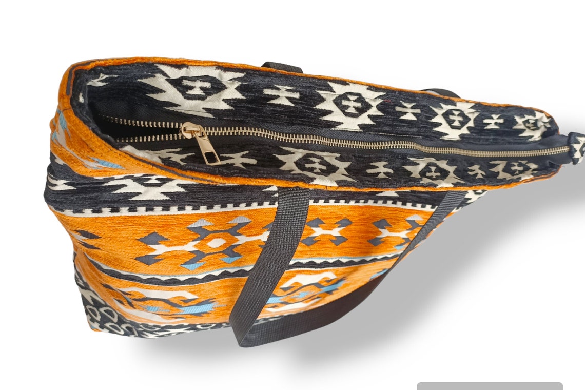 Tote Bag for Women, Beach Bag, Kilim Tote Bag, Boho Travel Bag, Sling ...