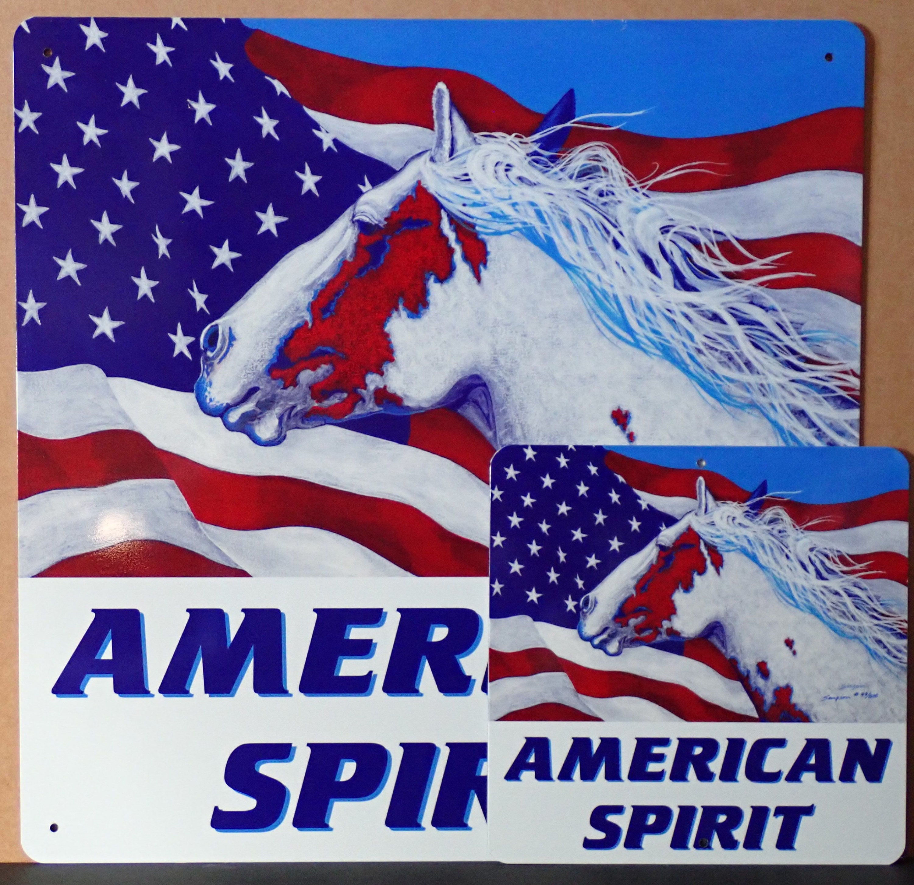 American Spirit, Patriotic Sign, American Made Wall Hanging - Etsy