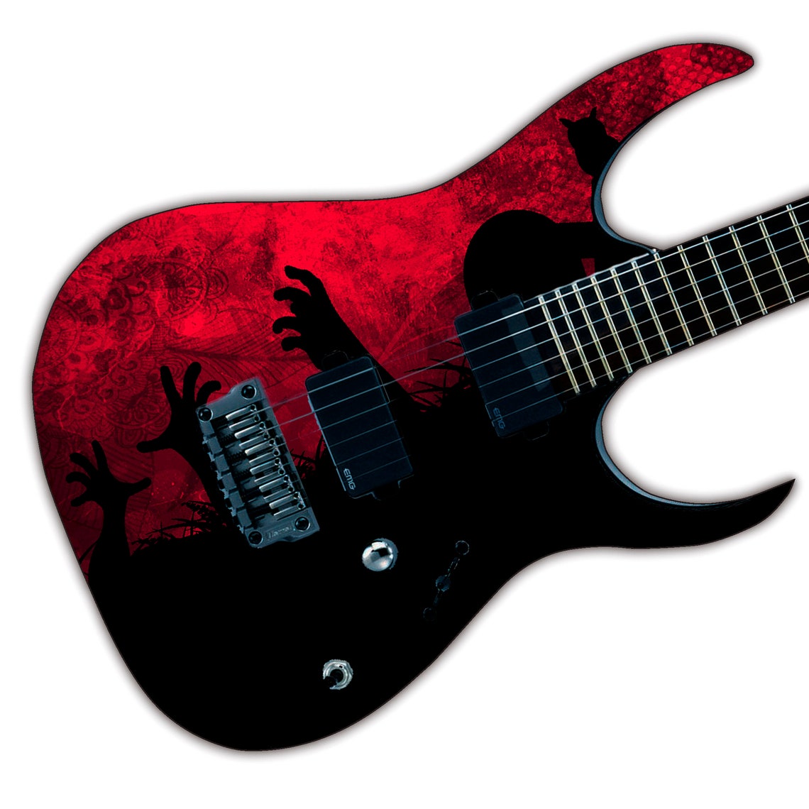 Guitar, Bass or Acoustic Skin Wrap Laminated Vinyl Decal Sticker the ...