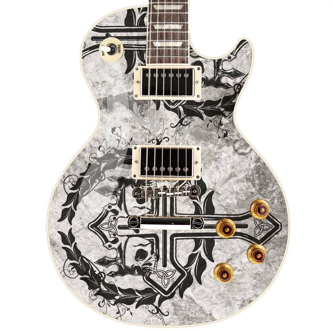 Guitar, Bass or Acoustic Skin Wrap Laminated Vinyl Decal Sticker the ...