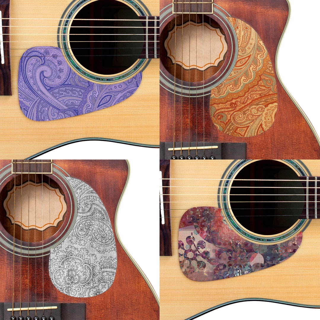 Guitar Custom Pickguard Sticker Skins. Customise Your Own Existing ...