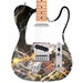 Guitar Skin Wrap Laminated Vinyl Sticker Decal for Any Guitar Black ...