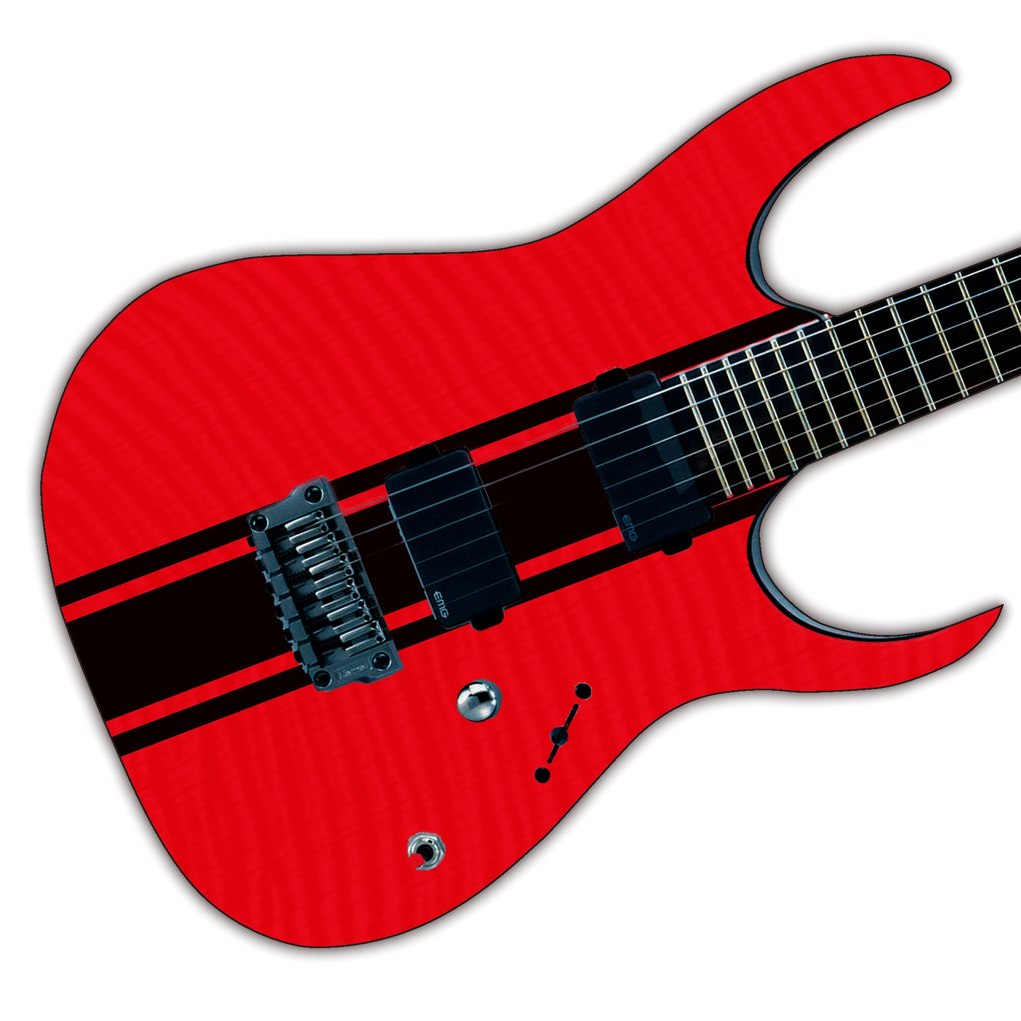 Wide Custom Racing Stripe Decal Stickers for Guitars & Basses - Etsy