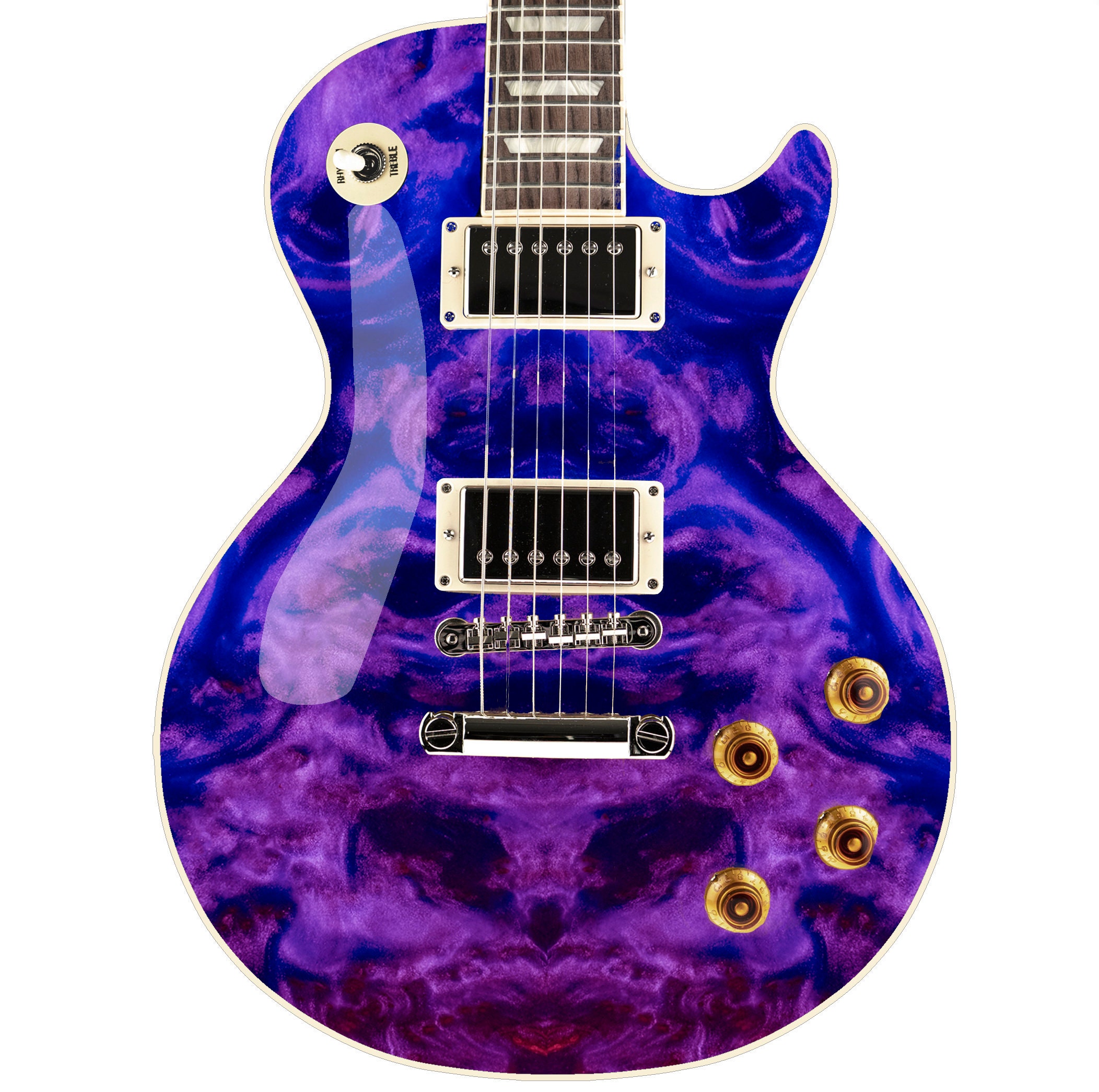 Guitar/bass Skin Axe Wrap Re Skin Vinyl Wrap Decal Sticker - Etsy