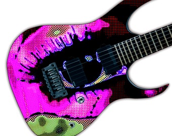 Guitar Skin Wrap Laminated Vinyl Sticker Decals for Any Guitar | Etsy