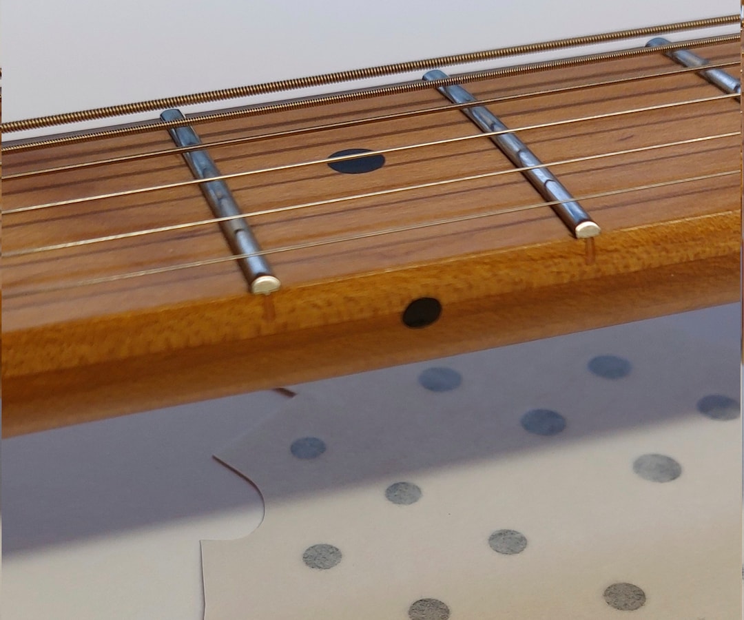 Guitar Side Dots and Fret Markers Decal Stickers for Guitars & Basses 8 ...