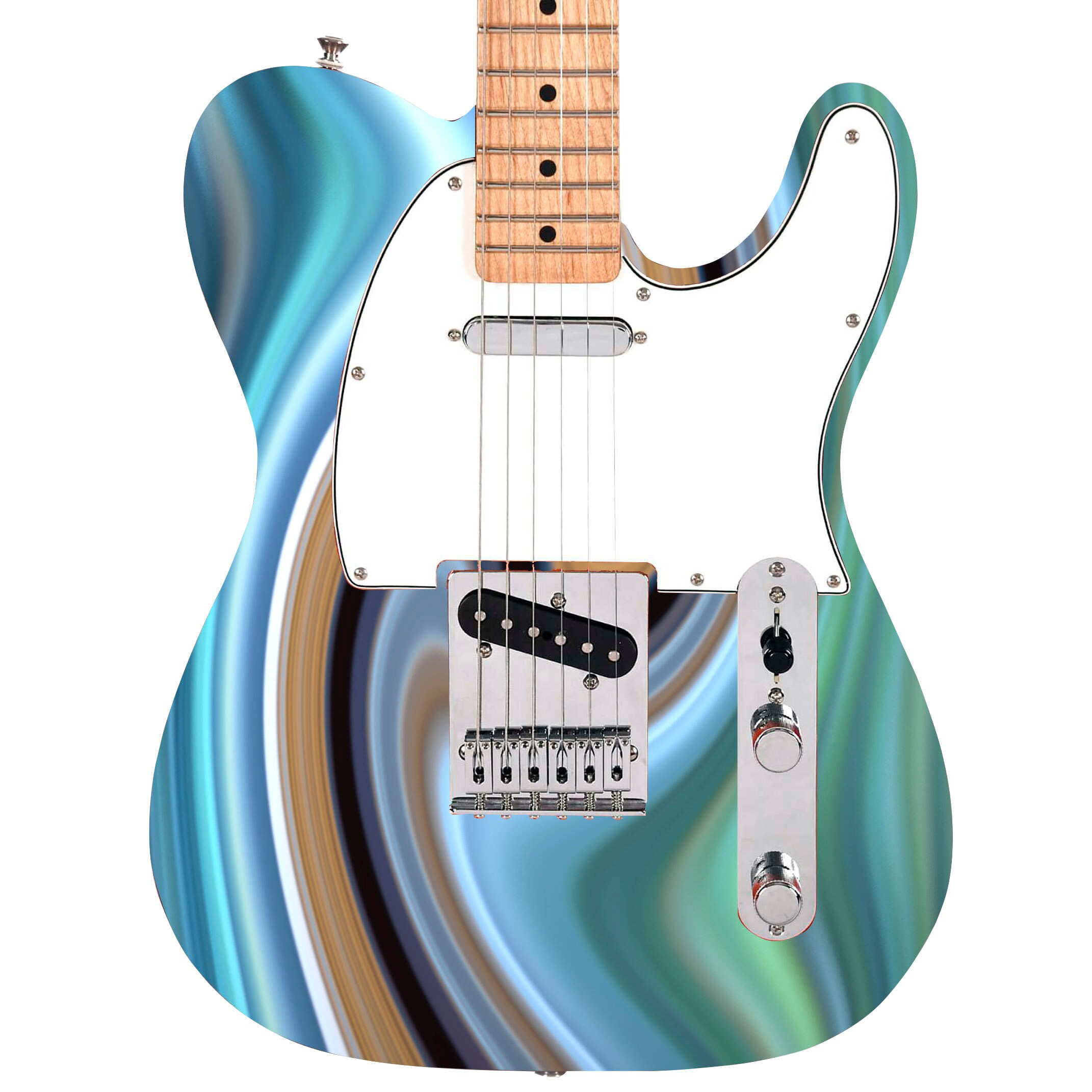 Guitar Skin Wrap Laminated Vinyl Sticker Decals for - Etsy