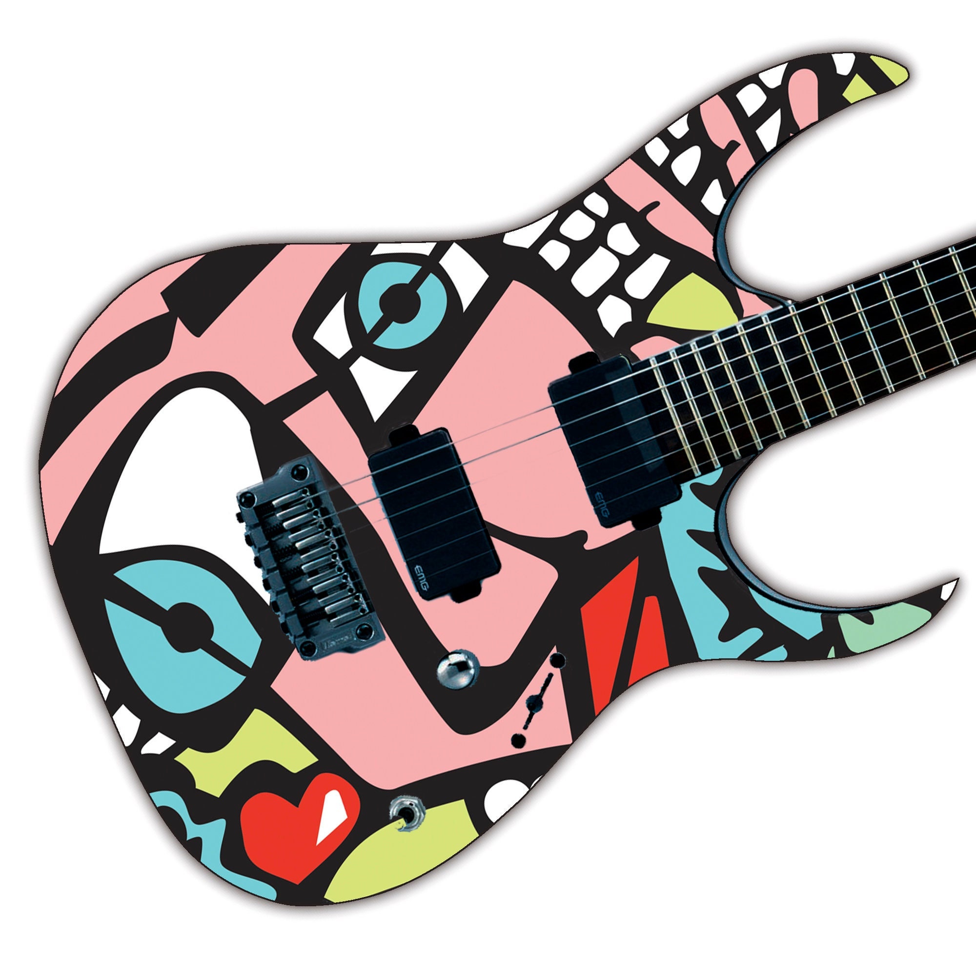 Guitar Skin Wrap Laminated Vinyl Sticker Decals for Any Guitar - Etsy