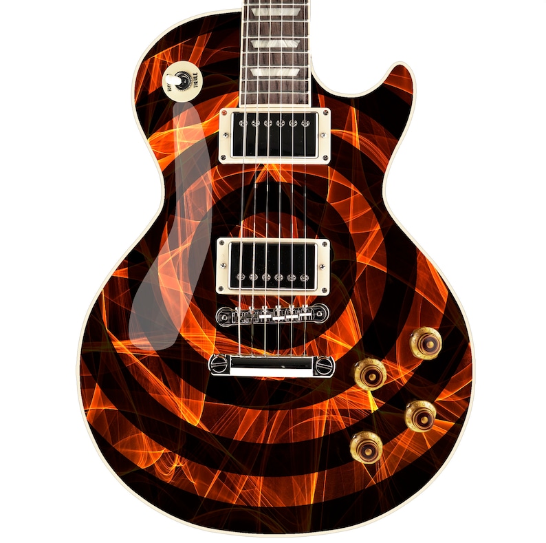 Bullseye Guitar Laminated Skin Wrap Vinyl Decal Stickers - Etsy