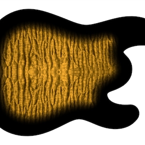 Guitar Vinyl Wrap Decal Sticker Skins. the Tan Quilted Burst . Choose ...