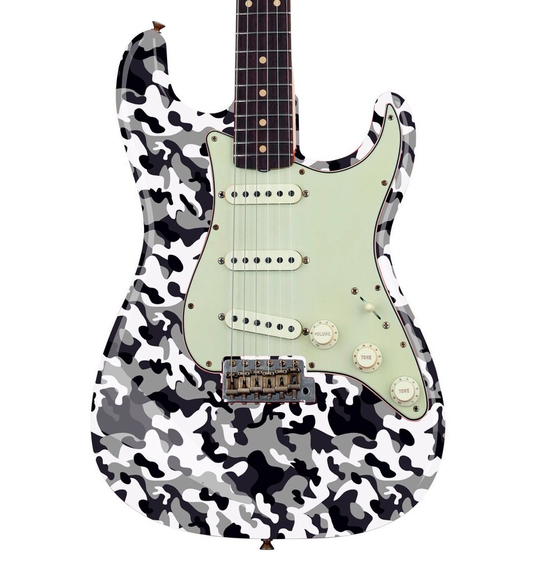 Guitar Skin Wrap Laminated Vinyl Sticker Decal for Guitar - Etsy