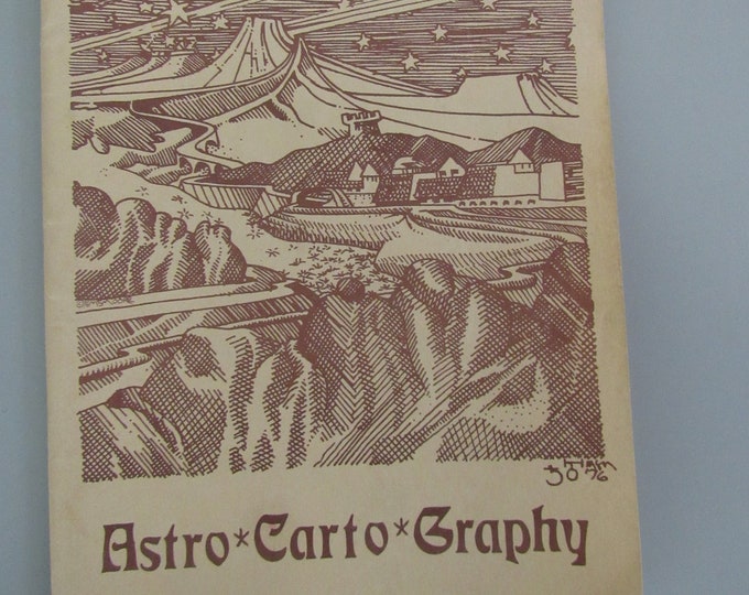 Astro Carto Graphy Illustrated by Michael S. Moore 1976 Free Shipping ...