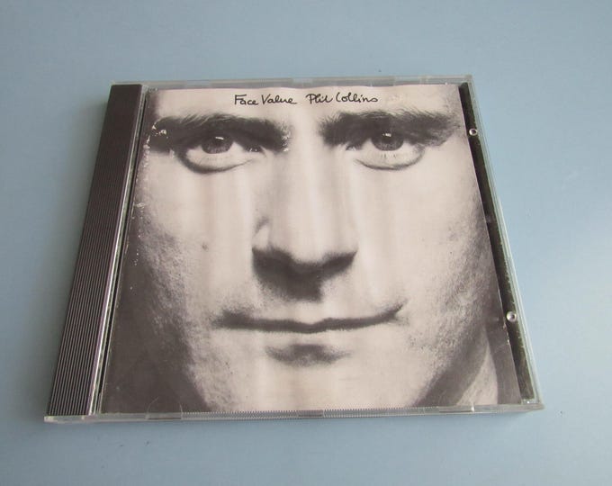 Phil Collins Face Value CD 1981 Free Shipping - Etsy