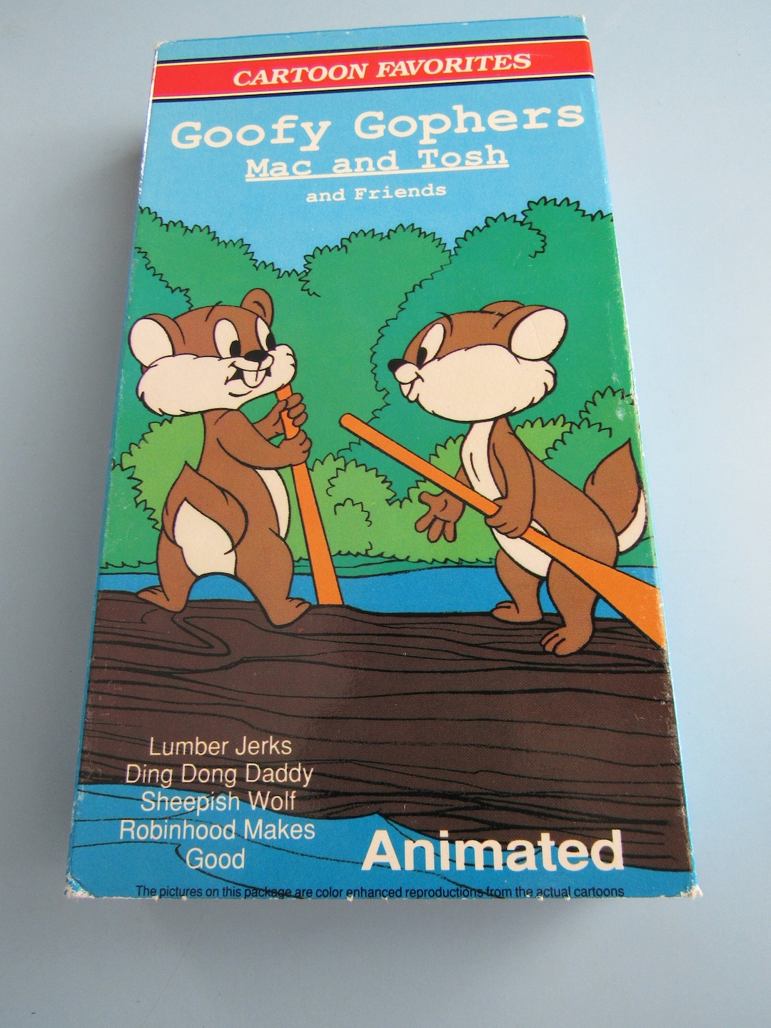 Vintage Goofy Gophers Mac and Tosh and Friends VHS 1990 Free Shipping ...