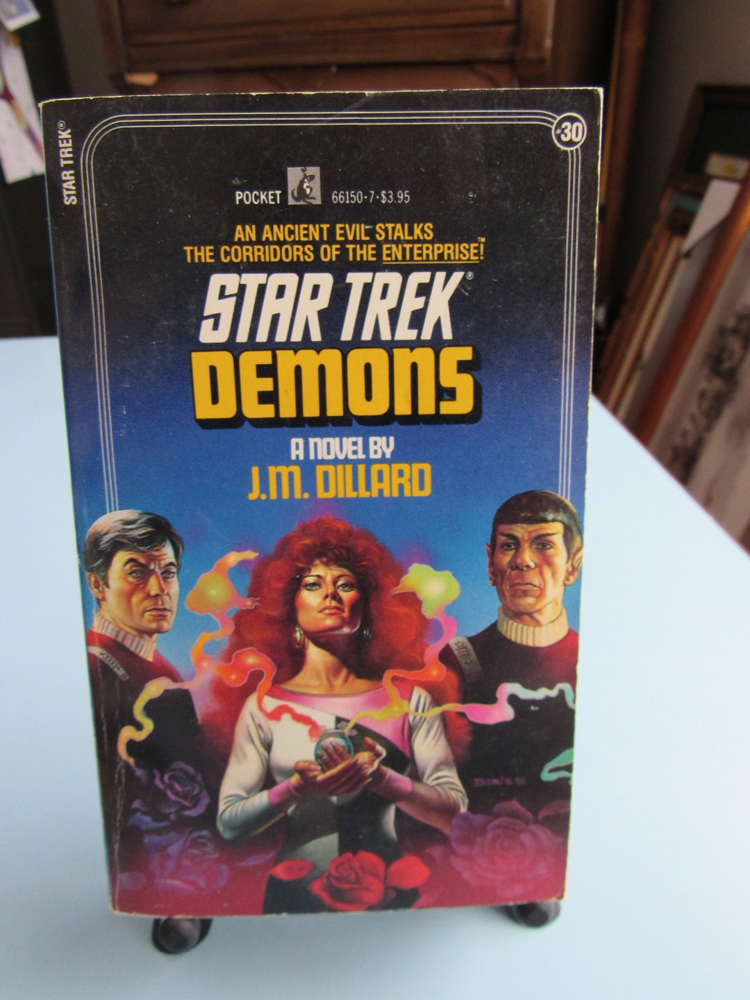 Star Trek: Demons by J.M. Dillard 1986 Free Shipping - Etsy