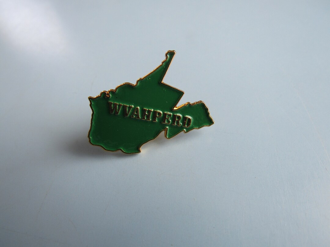 Vintage WVAHPERD West Virginia State Pin Free Shipping - Etsy