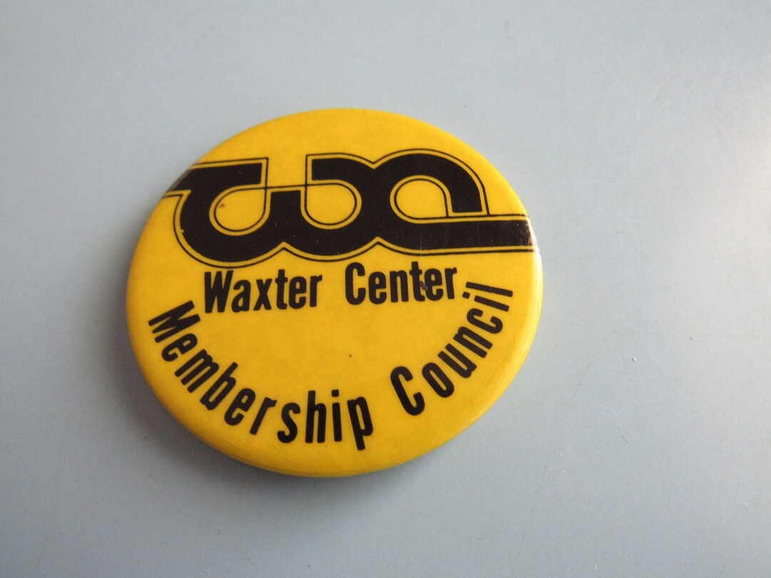 Vintage Waxter Center Membership Council Magnet Free Shipping - Etsy