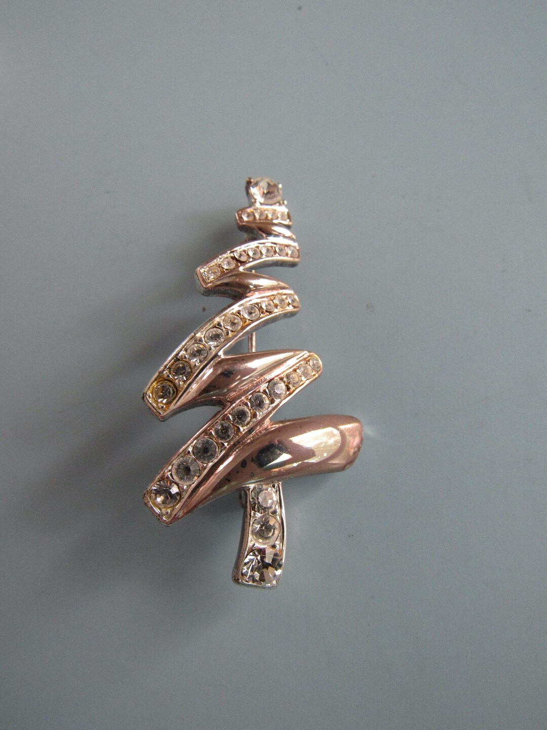 Vintage Monet Christmas Tree Brooch Pin Free Shipping - Etsy