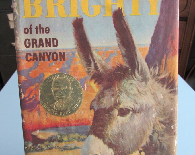 Brighty of the Grand Canyon by Marguerite Henry 1966 Free Shipping - Etsy