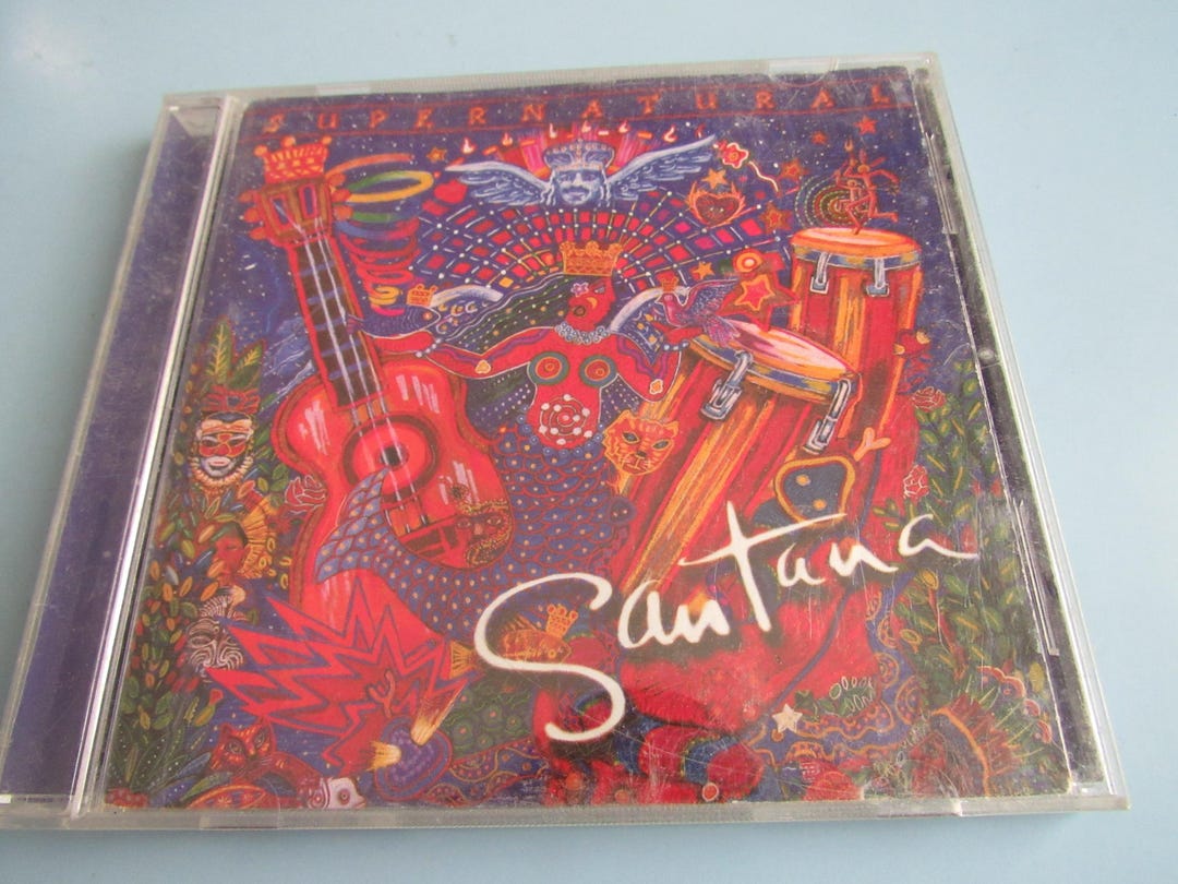 Santana Supernatural CD 1999 Free Shipping - Etsy