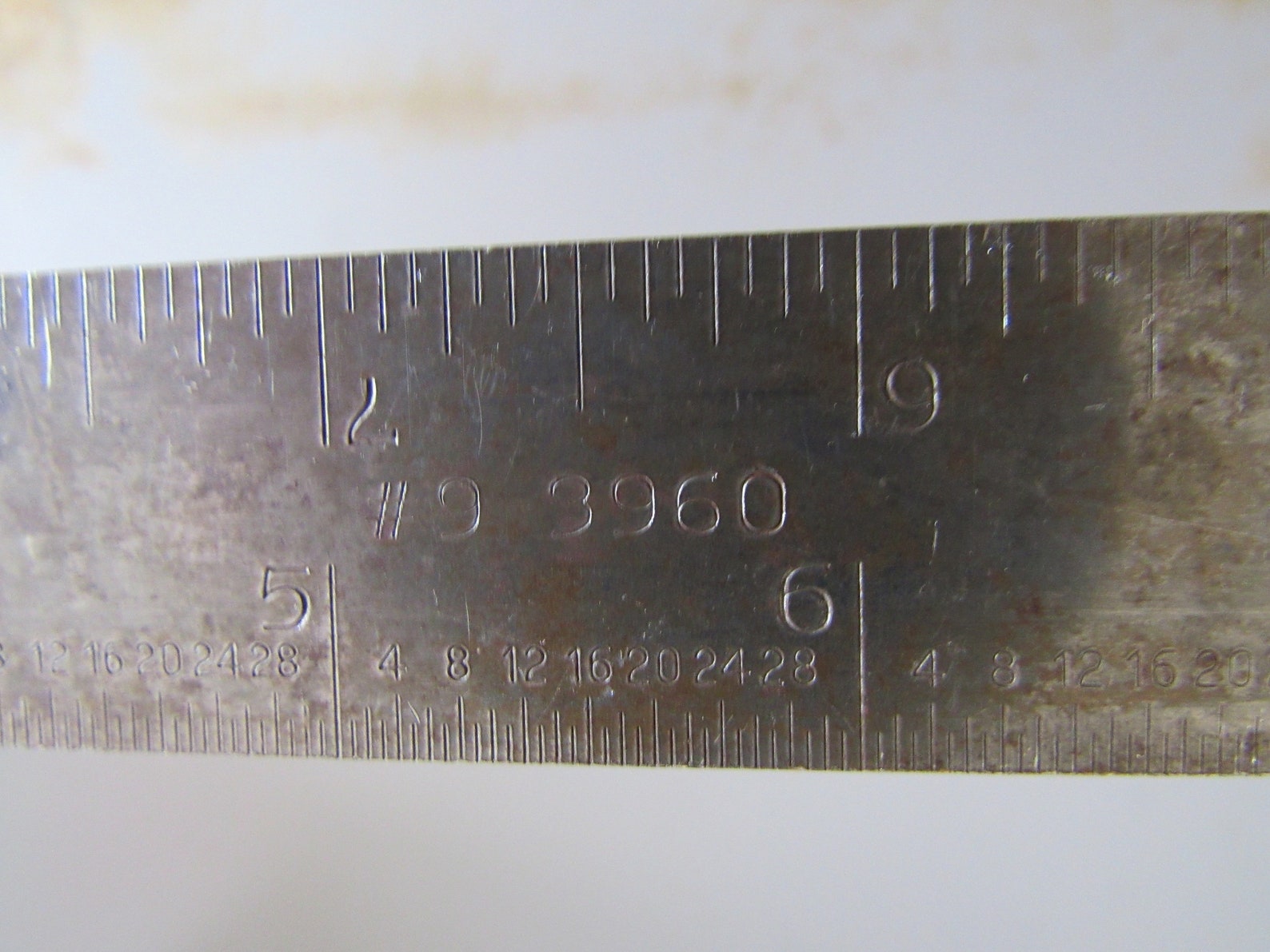 Vintage Machinist Steel Ruler 9-3960 Craftsman Free Shipping | Etsy