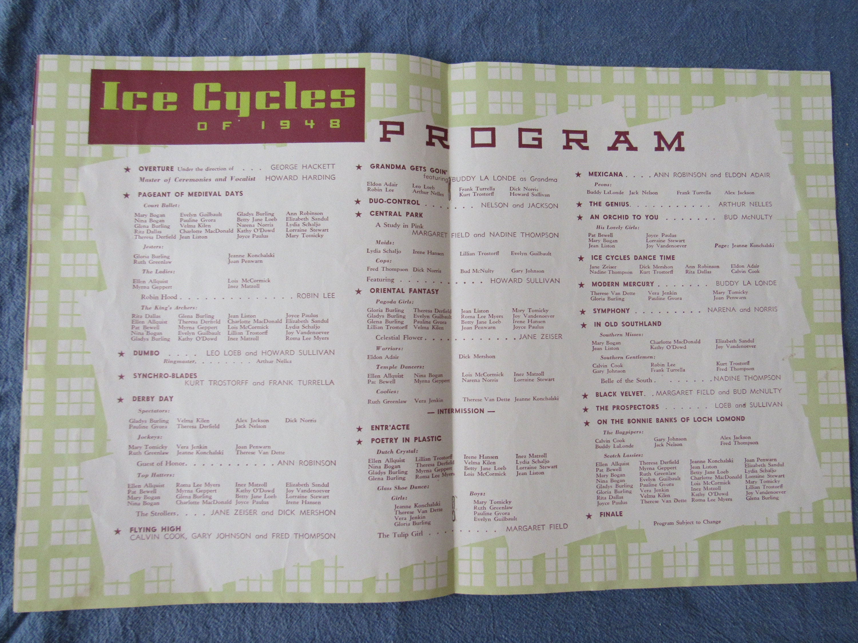 Collectibles Memorabilia Art & Collectibles Vintage Ice Cycles of 1948 ...