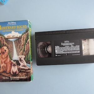 Vintage Walt Disney Homeward Bound VHS Free Shipping - Etsy