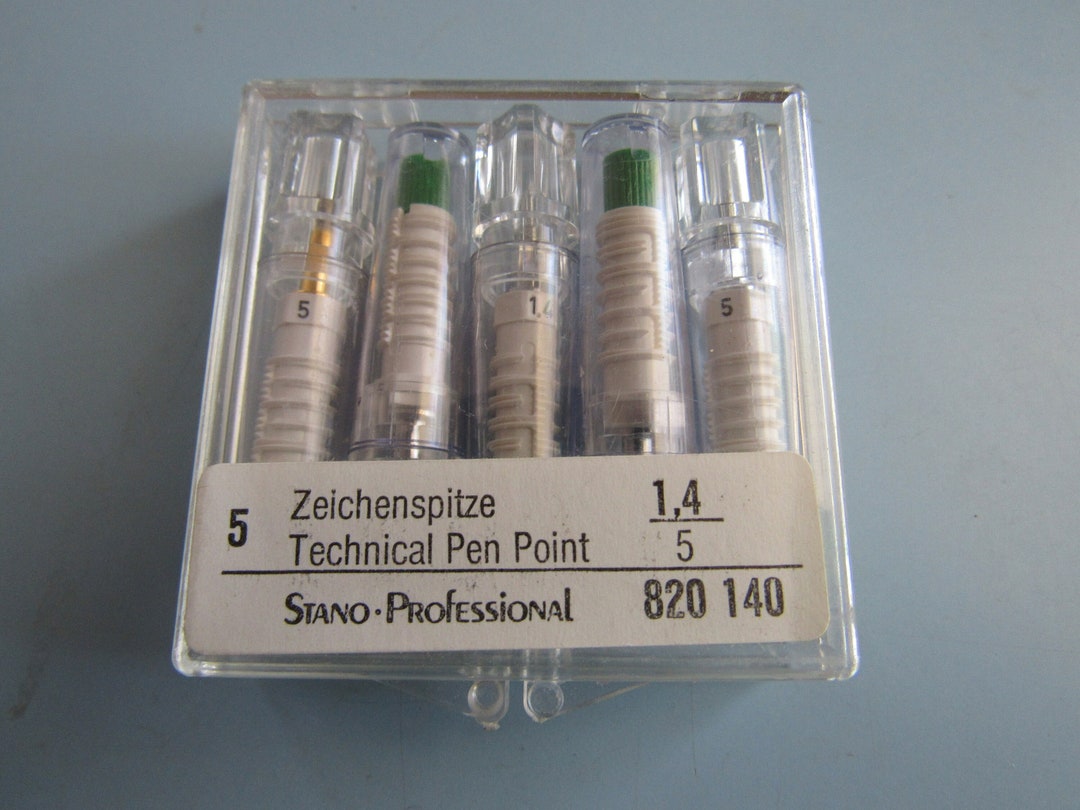 Vintage Stano Professional Technical Pen Points 1.4mm Free Shipping - Etsy