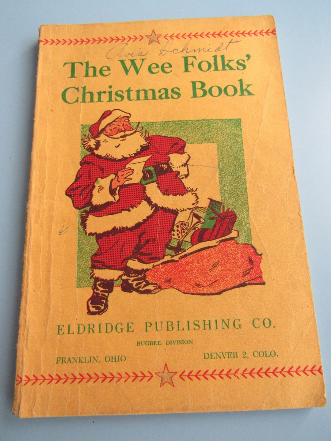 The Wee Folks' Christmas Book by Willis Bugbee Free Shipping - Etsy