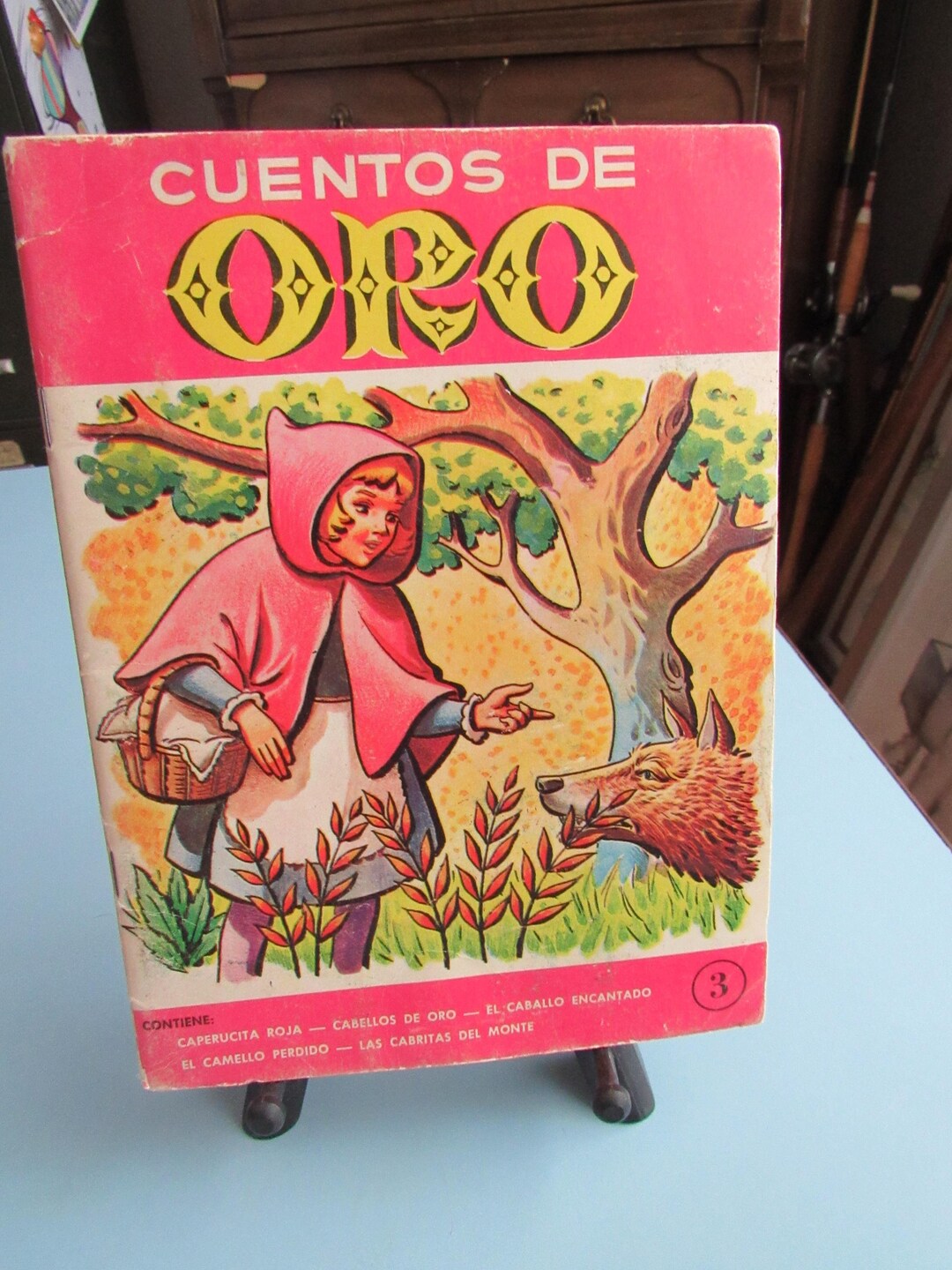 Cuentos De Oro No. 3 Spanish Book Free Shipping - Etsy