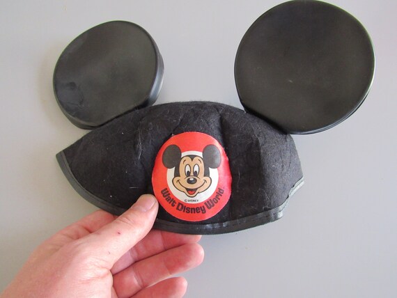Vintage Walt Disney World Mickey Mouse Ears Free Shipping | Etsy