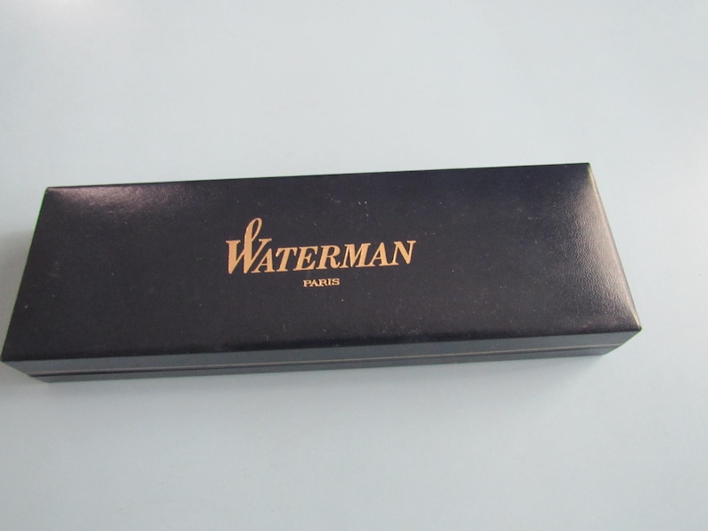 Vintage Waterman Cartridge Fountain Pen in Box Free Shipping - Etsy