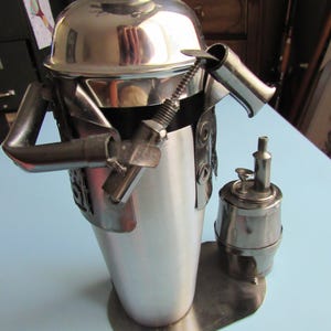 Vintage Martini Shaker Bartender Figure Free Shipping - Etsy