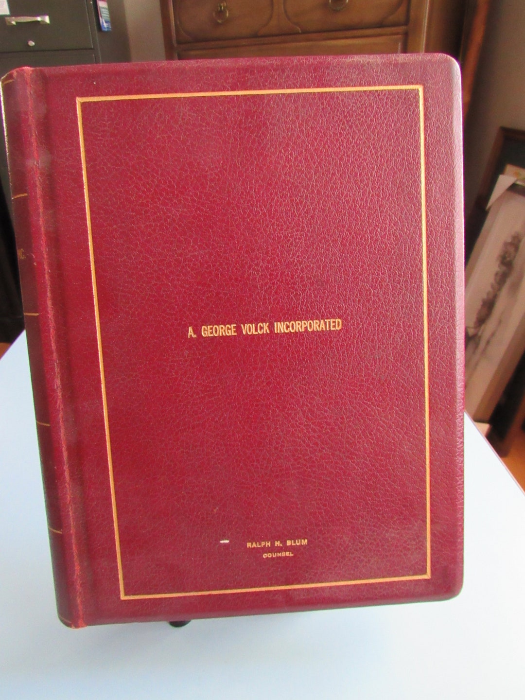 Vintage Record and Minute Book American Pacific Stamp Co. 1930s Free ...