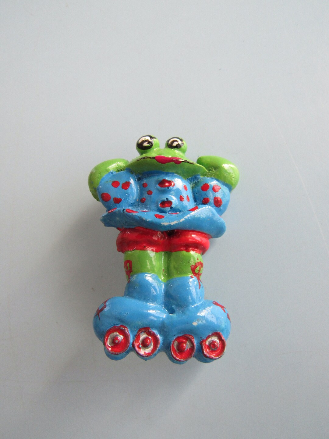 Vintage Roller Skating Frog Pin Free Shipping - Etsy