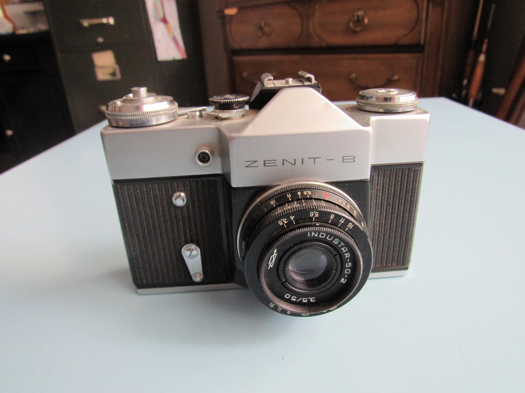 Vintage Zenit-b Camera Free Shipping - Etsy