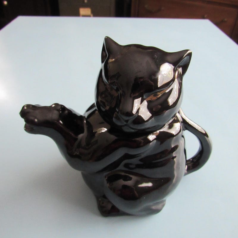 Cat Pitcher - Etsy