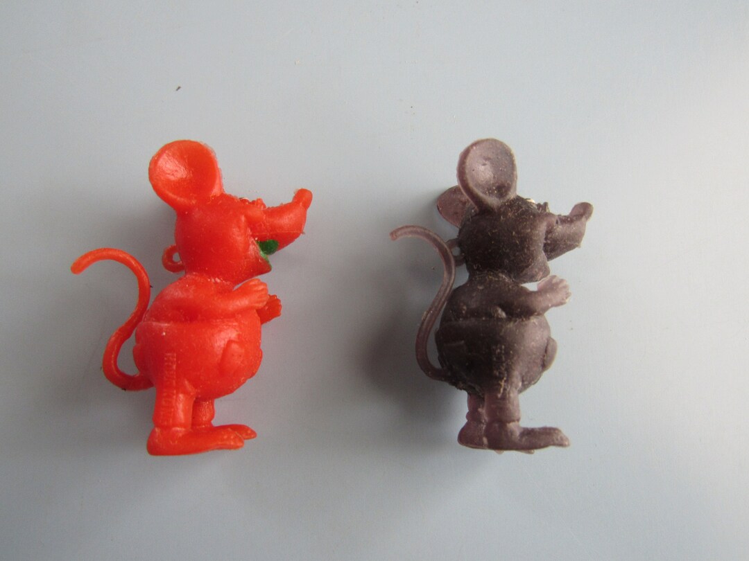 Lot of 2 Vintage Rubber Mice Mouse Free Shipping - Etsy