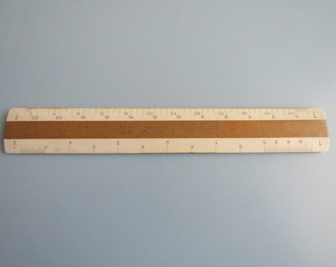 Vintage Alvin 6 Inch Architectural Drafting Ruler No. 266 Free Shipping ...