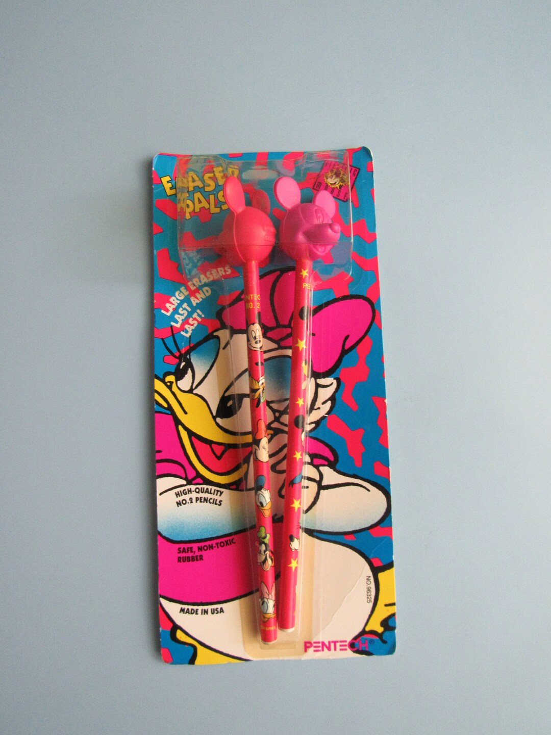 Vintage Pentech Eraser Pals Mickey Mouse 1992 New Old Stock Free ...