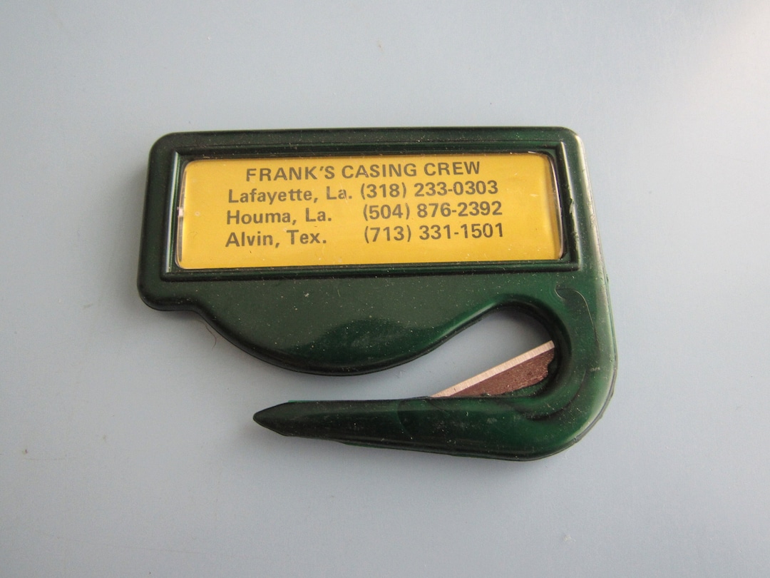 Vintage Frank's Casing Crew Letter Opener Free Shipping - Etsy