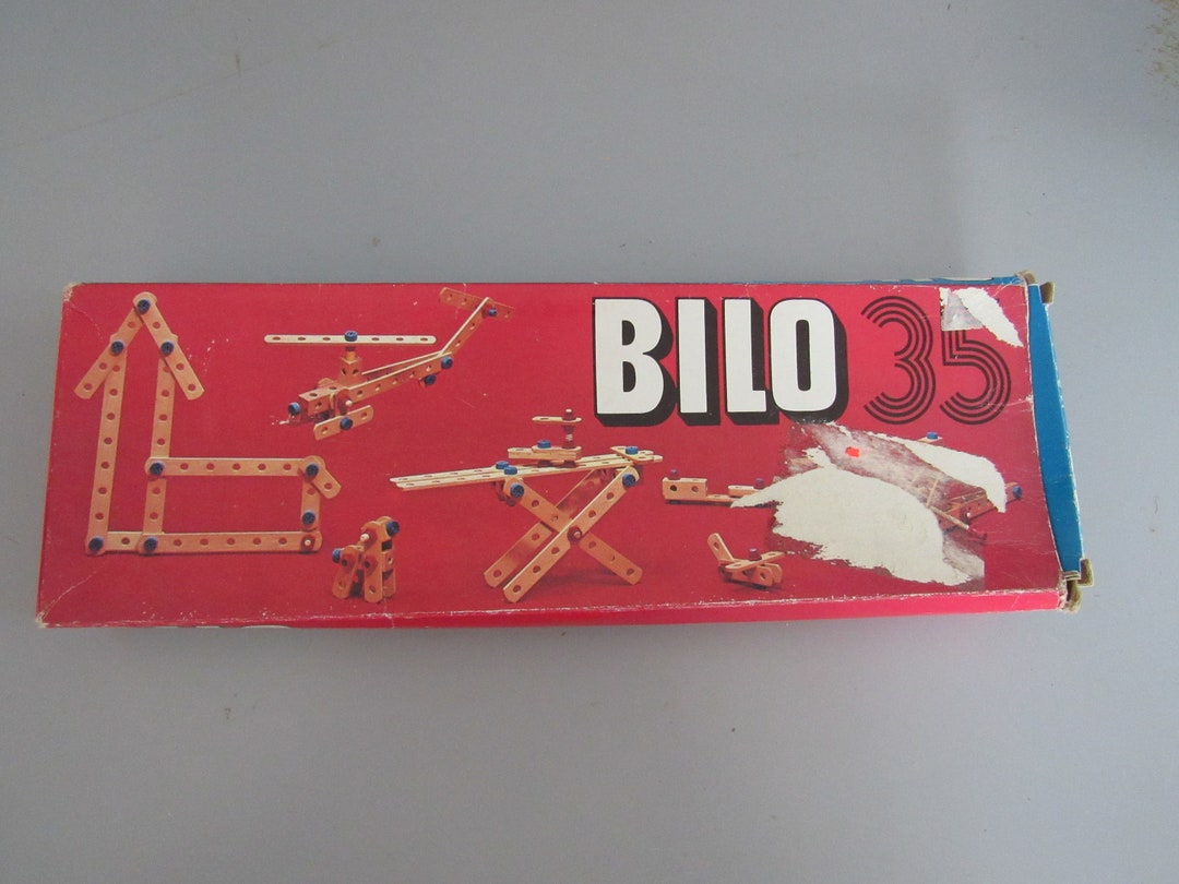 Vintage Bilo 35 Building Set in Box Denmark 1960s Free Shipping - Etsy