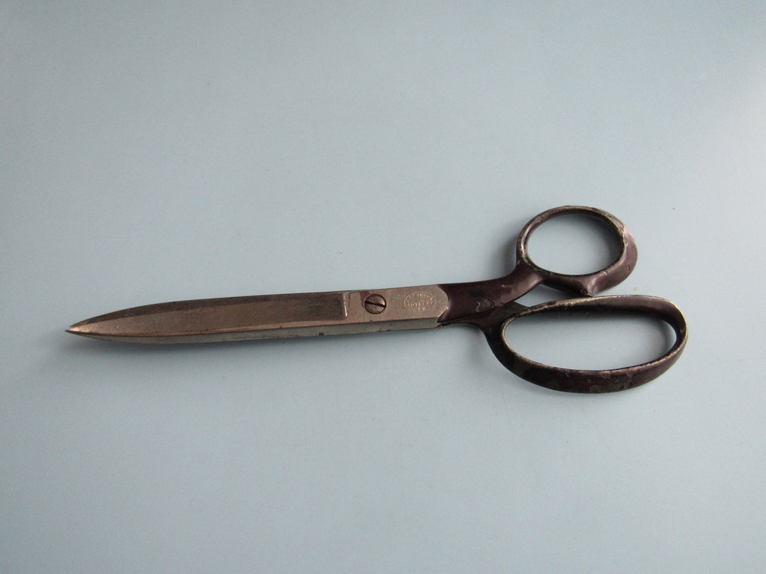 Vintage Henry Seymour Black Handle Scissors Free Shipping - Etsy