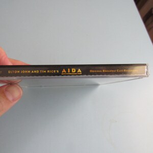 Aida Original Broadway Cast Recording Musical Soundtrack CD 2000 Free ...
