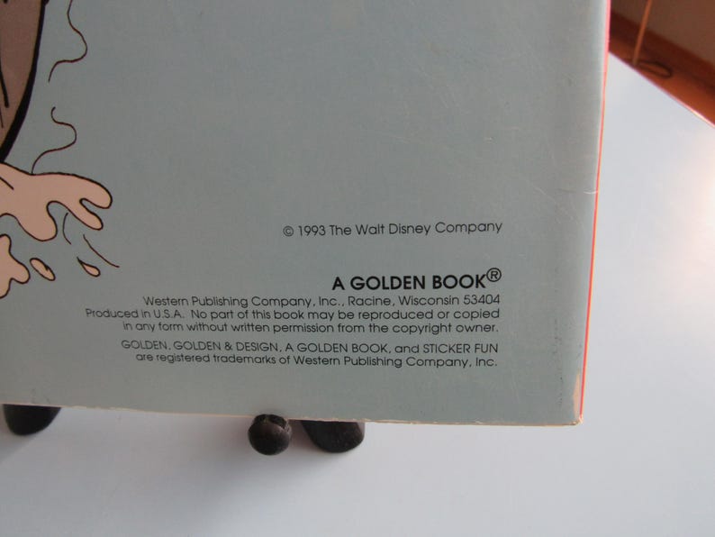 Vintage Walt Disney's Pinocchio Sticker Fun Book 1993 Free Shipping - Etsy
