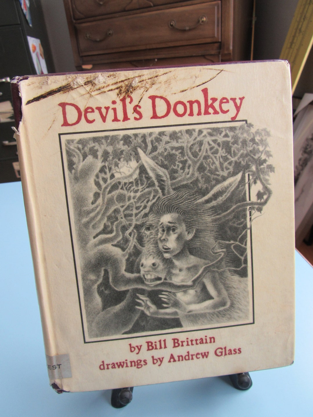 Devil's Donkey by Bill Brittain 1981 Free Shipping - Etsy