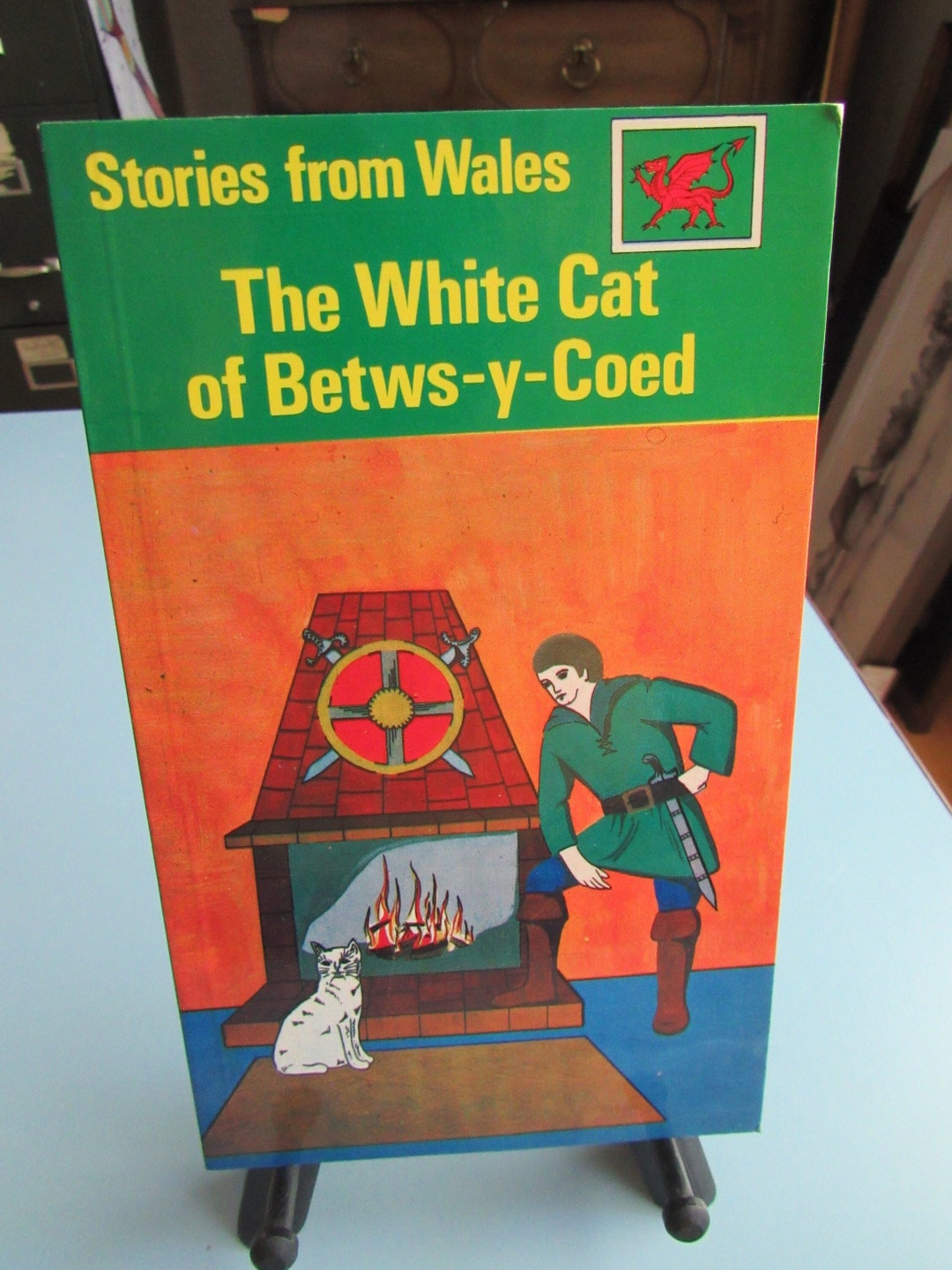 Stories From Wales: the White Cat of Betws-y-coed 1975 Free Shipping - Etsy