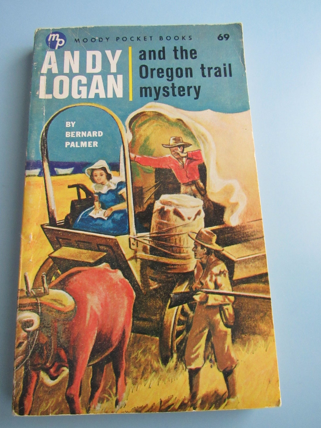 Andy Logan and the Oregon Trail Mystery by Bernard Palmer 1961 - Etsy