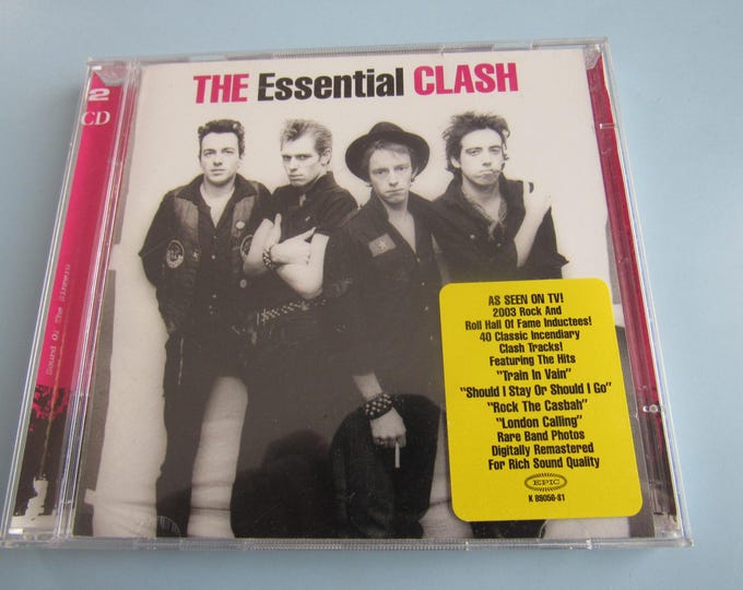The Essential Clash 2 CD Set 2003 Free Shipping - Etsy